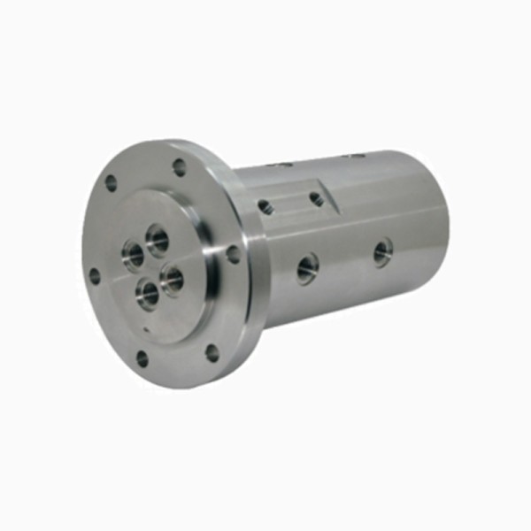 Quality 280L/min 35MPa Oil Rotary Joint Customizable Installation Flanges for sale