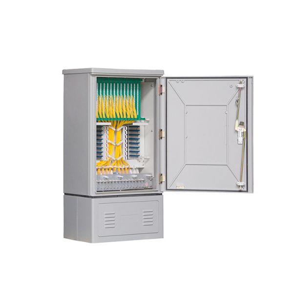 Quality 450mm Fiber Optic Cable Joint Box Closure FTTB SMC Telecom Cabinet for sale