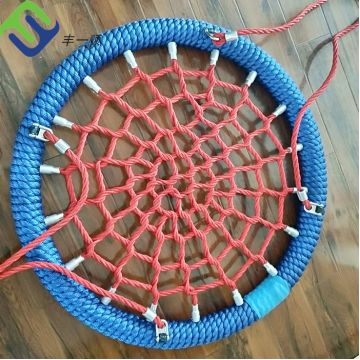 Quality Hammock Swing Climbing Rope Playground Combination Plastic Steel Core for sale