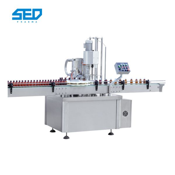 Quality Adjustable Single Head Automatic Capping Machine Glass Plastic Bottle Capper Machine for sale