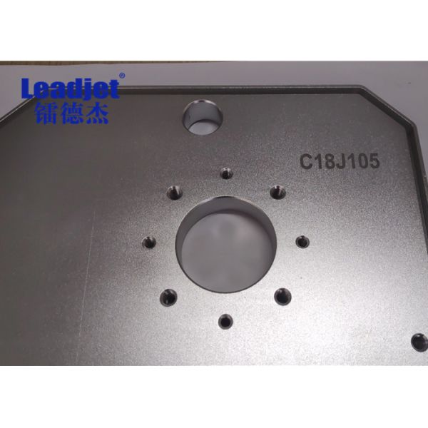 Quality Leadjet Stainless Steel Laser Marking Machine With EZCAD Software Control for sale
