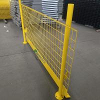 Quality Square Based H2m Double Wire Welded Fence 55X200mm for sale