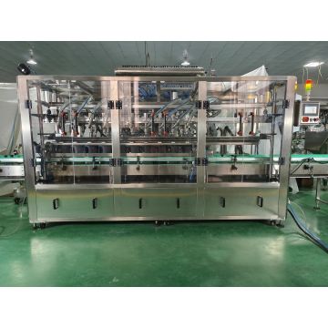 Quality Automatic Filling Screw Capping Double Side Labeling Production Line for Shower for sale