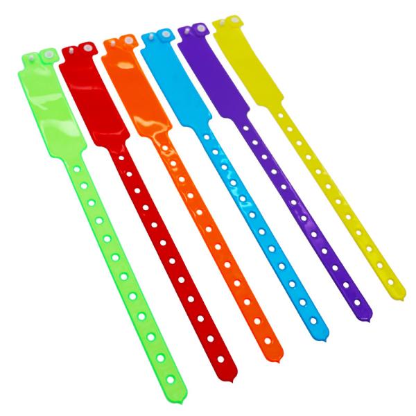 Quality Secure Printed Vinyl Wristbands for sale