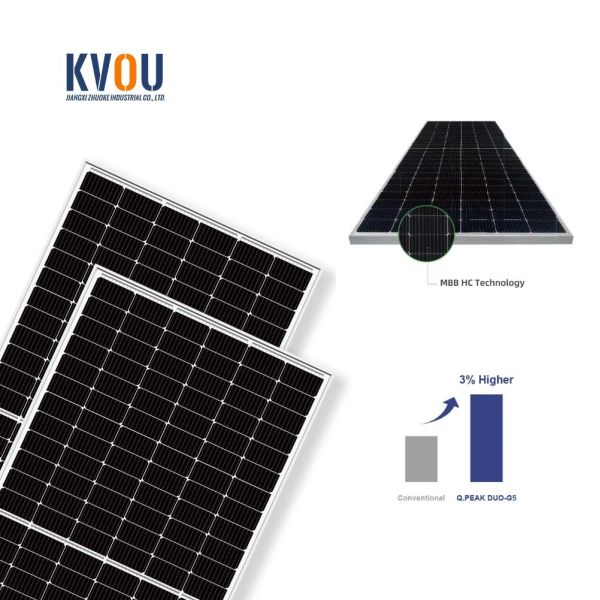 Quality 555w Flexible Monocrystalline Solar Panel Customizable Panel Solar System for sale