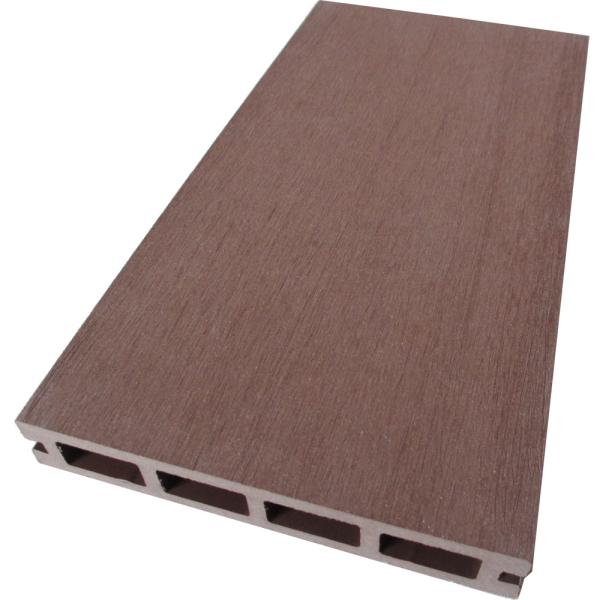 Quality 150*25mm 2200mm Moisture Resistance WPC Hollow Decking for sale
