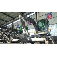 Quality Wood Grab Earth Moving Hydraulic Wheel Excavator Construction Drive Bucket Digger for sale