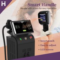 Quality USA Bar 2024 Ice Titanium 808nm Diode Laser Hair Removal Machine with 3 for sale