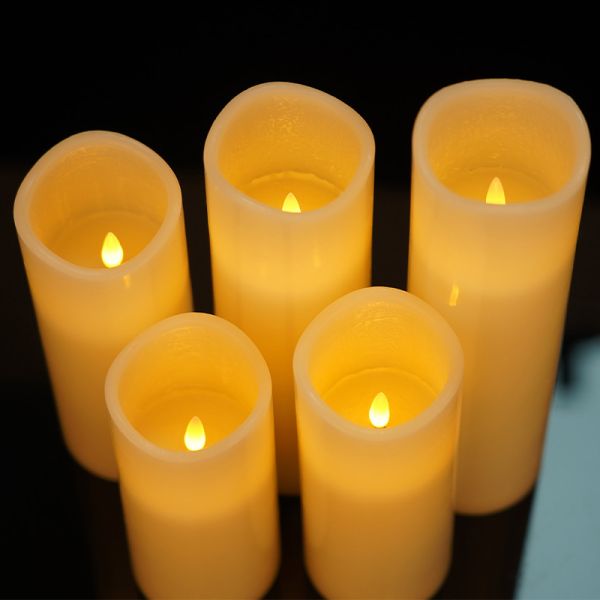 Quality LED Candle Real Wax LED Candles with Remote Control and Battery Operated for sale
