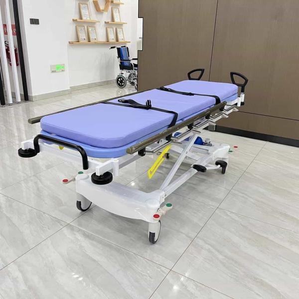 Quality Emergency Stretcher Trolley Hydraulic Emergency Trolley Medical Product for sale