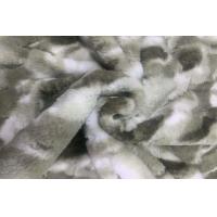 Quality Faux Rabbit Fur Fabric For Cruelty Free Garments for sale