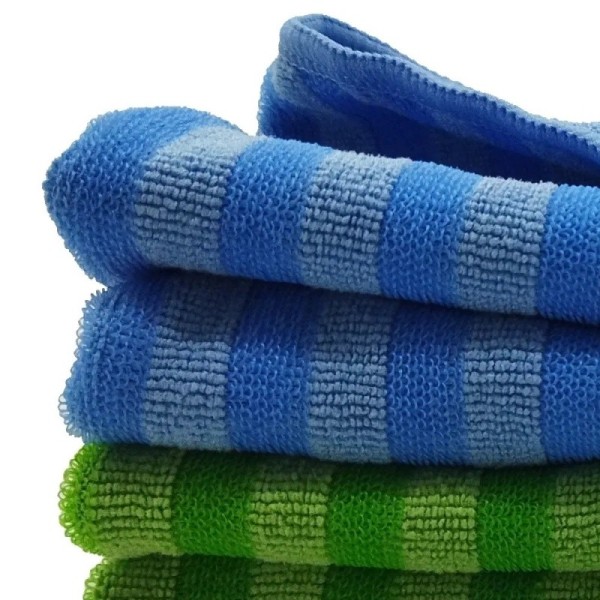 Quality Custom 40x40cm Recycled Polyester Microfiber Cleaning Cloth for sale