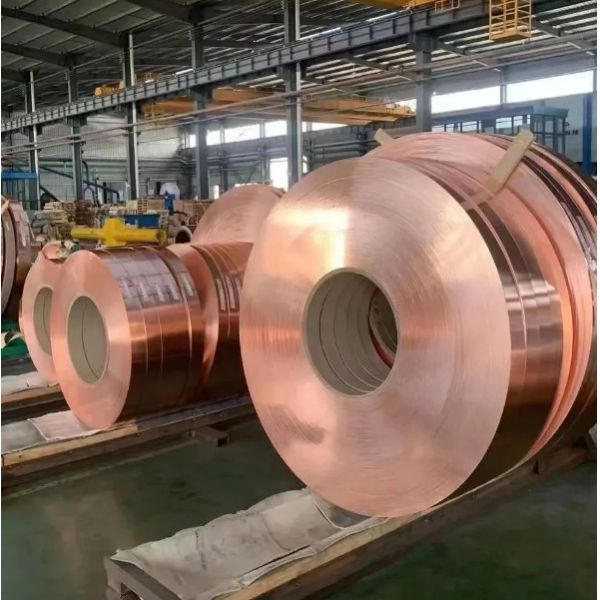 Quality 0.55mm Thickness Battery Copper Strip Copper Sheet Coil Tape for sale