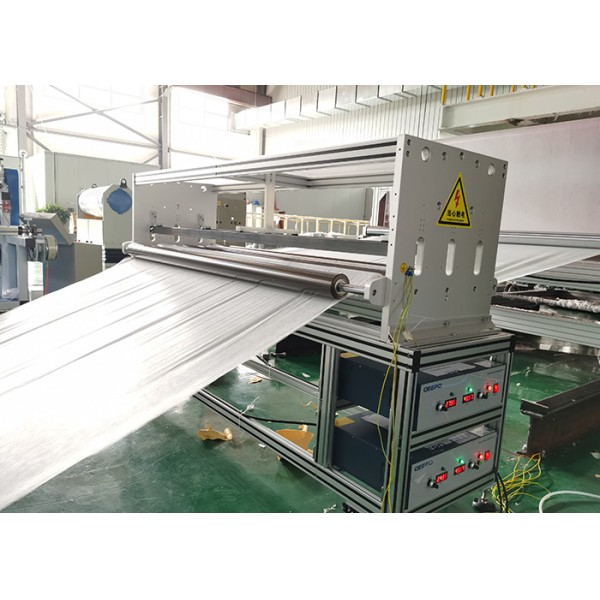 Quality 1200W Double Electrostatic Electret Meltblown Cloth Machine for sale