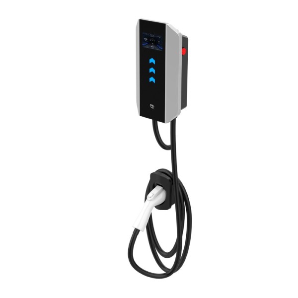 Quality Wall-Mounted Type 2 EV Charger with App RFID 3-in-1 Smart Charging Pile 7kW / 11kW / 22kW for sale