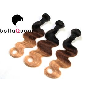 Quality Ombre Body Wave Brazilian Virgin Human Hair 10-32" For Black Women for sale