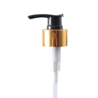 Quality Bottles 24mm 28mm Aluminum Plastic Left Right Lock Switch Shampoo Dispenser for sale