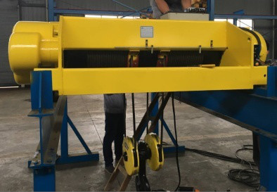 Quality Single Speed Double Girder Hoist HC-D For Workshop FEM 1Bm / 1Am for sale