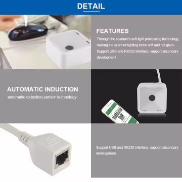 Quality OEM Desktop Barcode Scanner Module 2D QR Code Reader for Embedded Kiosk for sale