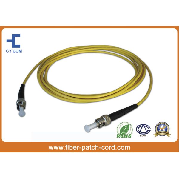 Quality Fiber Optic Patch Cord ST-ST Single mode , Simplex(SM SX) easy for operation for for sale