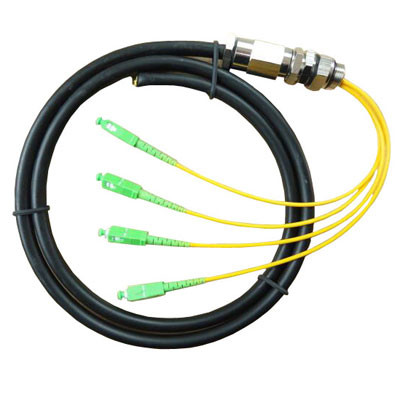 Quality Armoured Fiber Optic Patch Cord Jumper Wire FOC Fiber Optic Cable for sale