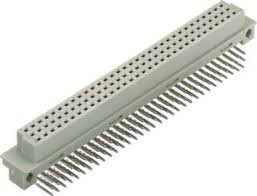 Quality Right Angle DIN 41612 Connector , Female Header Connector Three Row for sale