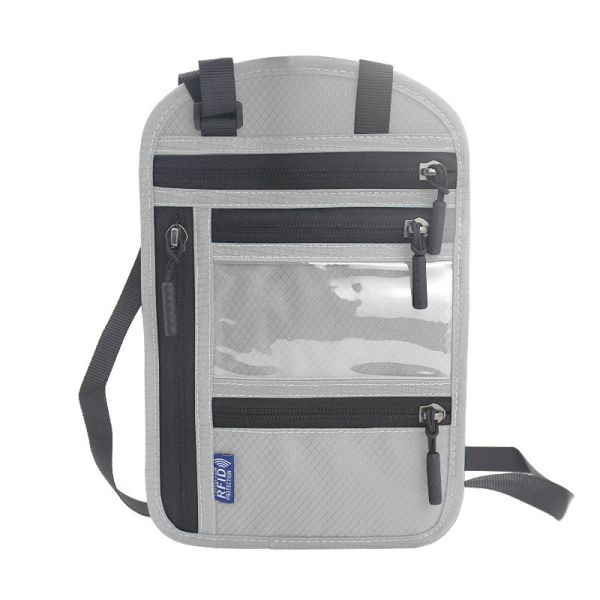 Quality TRAVEL ABROAD MULTI-FUNCTIONAL DOCUMENT BAG RFID COLLAR PASSPORT BAG PASSPORT HOLDER DOCUMENT CHANGE PROTECTIVE SLEEVE for sale