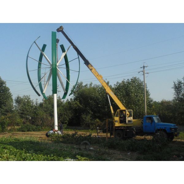 Quality Small Vertical Axis Wind Turbine Generator for home use off-grid system for sale
