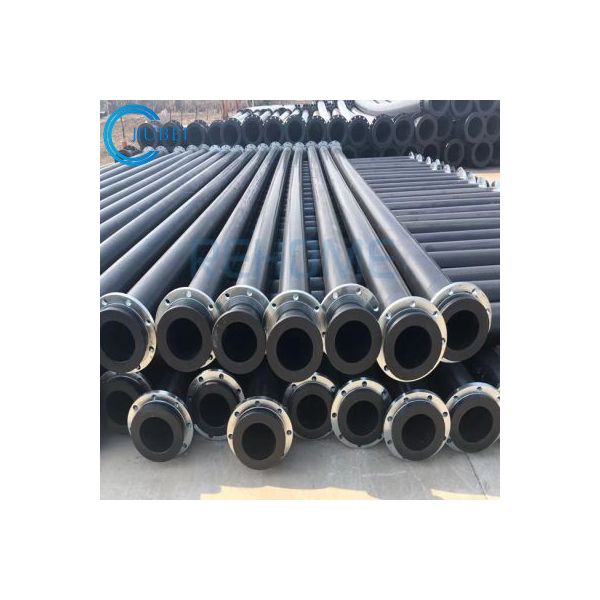 Quality Large Diameter Yellow UHMWPE Pipe UV Stabilized For Mining for sale
