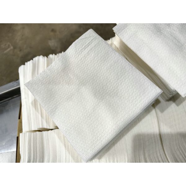 Quality 200m/Min Square Table Napkin Tissue Paper Making Machine 1/4 Fold for sale