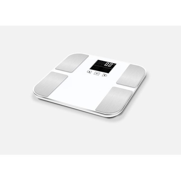 Quality Round Edge Square 396LBS Electronic Body Fat Analyser Scale for sale