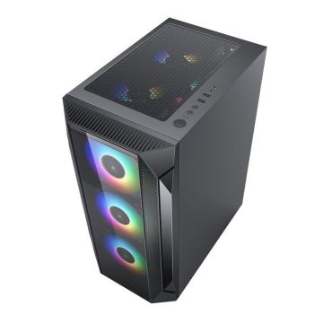 Quality ARTSHOW ATX/Matx Computer Case Tempered Glass panel on Side and Front Support for sale