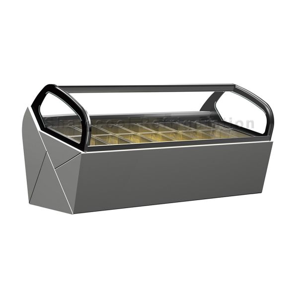 Quality 16 Pans Ice Cream Display Freezer for sale
