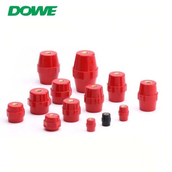 Quality Red Low Voltage SM Busbar Insulator Plastic Standoff Support Isolator for for sale