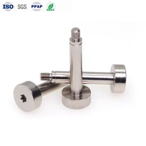 Quality M4 Stainless Steel Shoulder Screw A2-50 Grade Plum Blossom Groove for sale