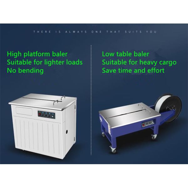 Quality YS-A2C Double Motor High Table/Low Table PP Strapping Machine for Carton for sale