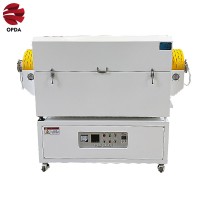 Quality Anti Backflow High Temperature Tube Furnace Tilted Tubular Structure Microwave for sale