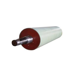Quality Rubber Coated Artificial Stone Roll 1600mm Diameter For Paper Mill for sale