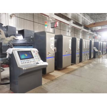 Quality Fully Computerized Die Cutter , 180 Sheet/min 3 Color Flexo Printing Machine for sale