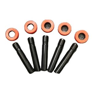 Quality Black Alloy Steel Excavator Spare Parts Bucket Teeth Pins and Retainers for for sale