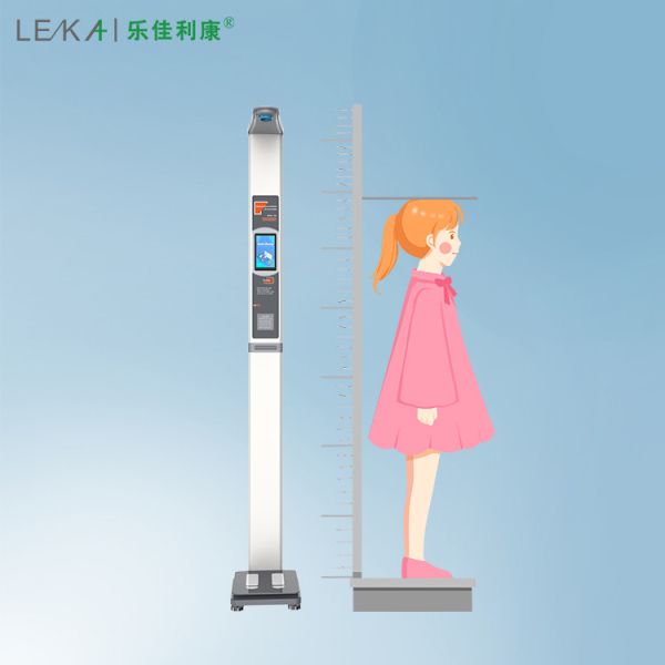 Quality Foldable BMI Weight Machine for Hospital Medical Human Height Weighing Customized Support for sale