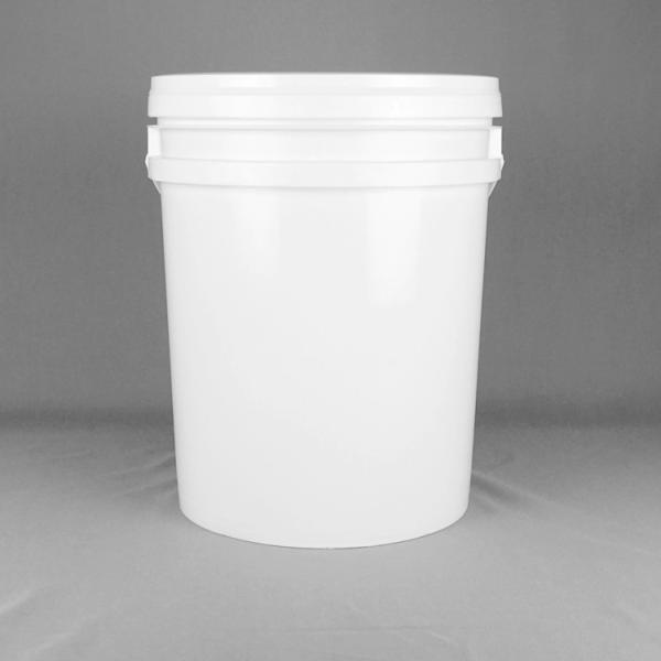 Quality Plastic White Round Paint Bucket 20L for sale