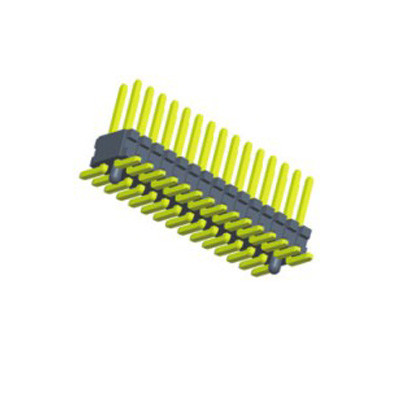 Quality Dual Row PCB Header Connector , SMT Spacer Board To Board Pin Header 0.8*1.2mm for sale
