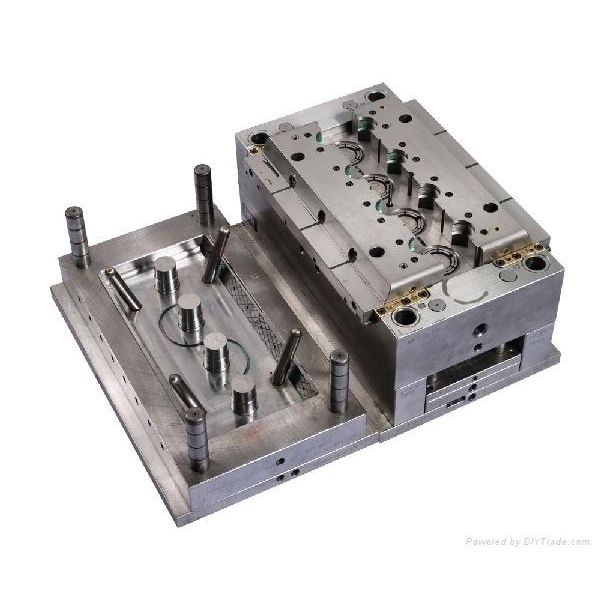 Quality Hot Runner NAK80 +/-0.003mm Injection Molding Mold for sale