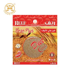Quality Zipper Lock Loaf Bread Packaging Logo Printing Packaging Bread pouch for sale