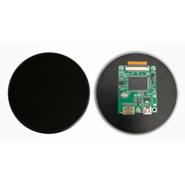 Quality 3.4'' 800x800 IPS TFT LCD Circular Instrument Screen Round Video HDMI Input for sale