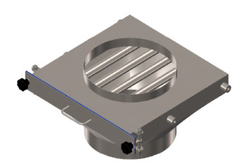 Quality Sievmaster Slimline ST Vibratory Check's Drawer Magnet And Open Support Frame SS316 SS304 for sale