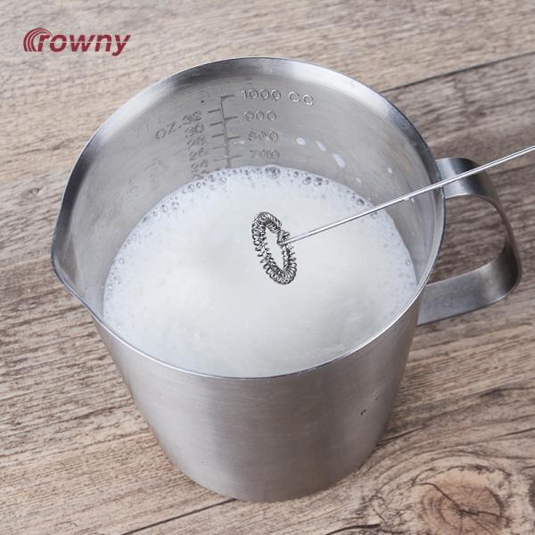 Quality Milk Frother 2XAA Battery operated electric coffee mixer for sale