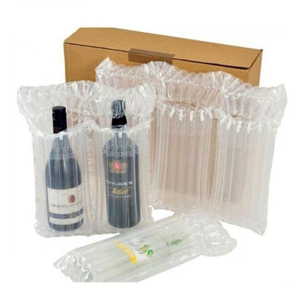 Quality Plastic Recyclable Inflatable Air Column Bubble Packaging Transparent for sale