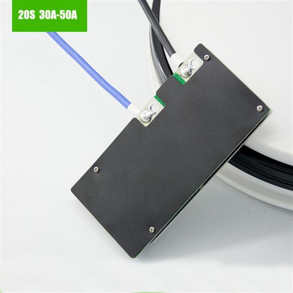 Quality 50A 20S 60V 72V LiFePO4 BMS Battery Management System With Temperature for sale